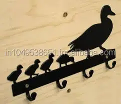 OMG Industries Antique Brass Duck Head Wall Mount Hanger Hook