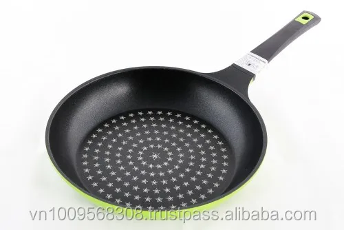 High Quality Die Casting Aluminum Diamond Non Stick Frying Pan With ...