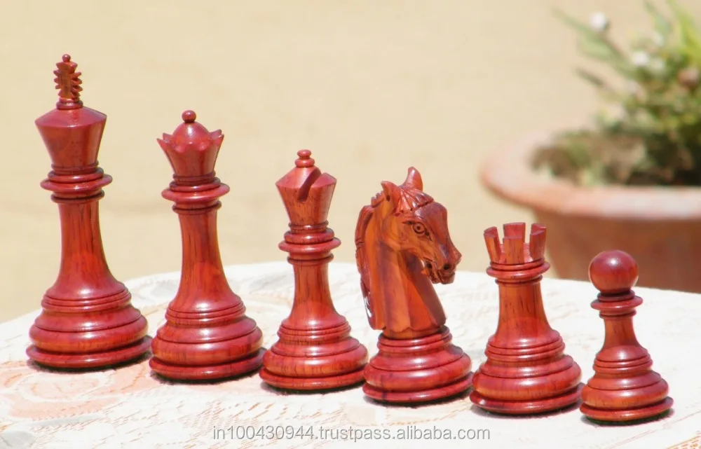 Heavy Duty Colombian Staunton Chess Set Board Games Chess Set Table ...