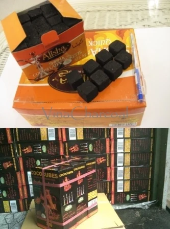 Bricket Charcoal For Hookah Fresh Coconut Shell Carbonero - Buy ...