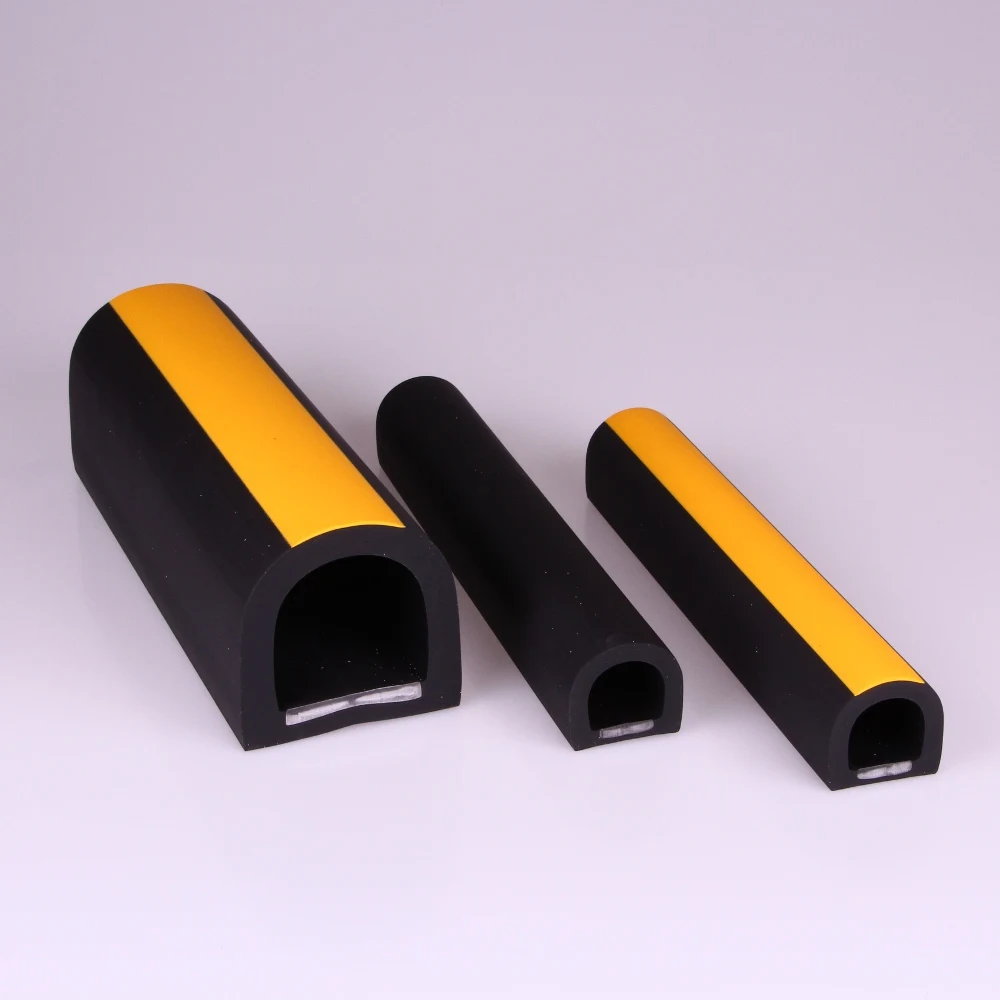 Rubber buffer for parking and warehouse. Manufactured by Ohji Rubber ...