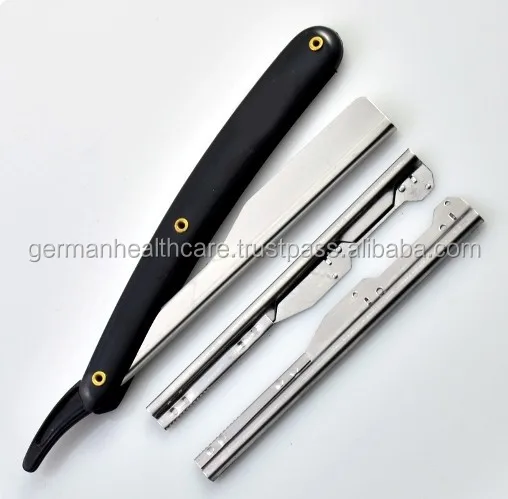 Single Blade Plastic Handle Barber Razor Male Shaving Use Half Blade ...