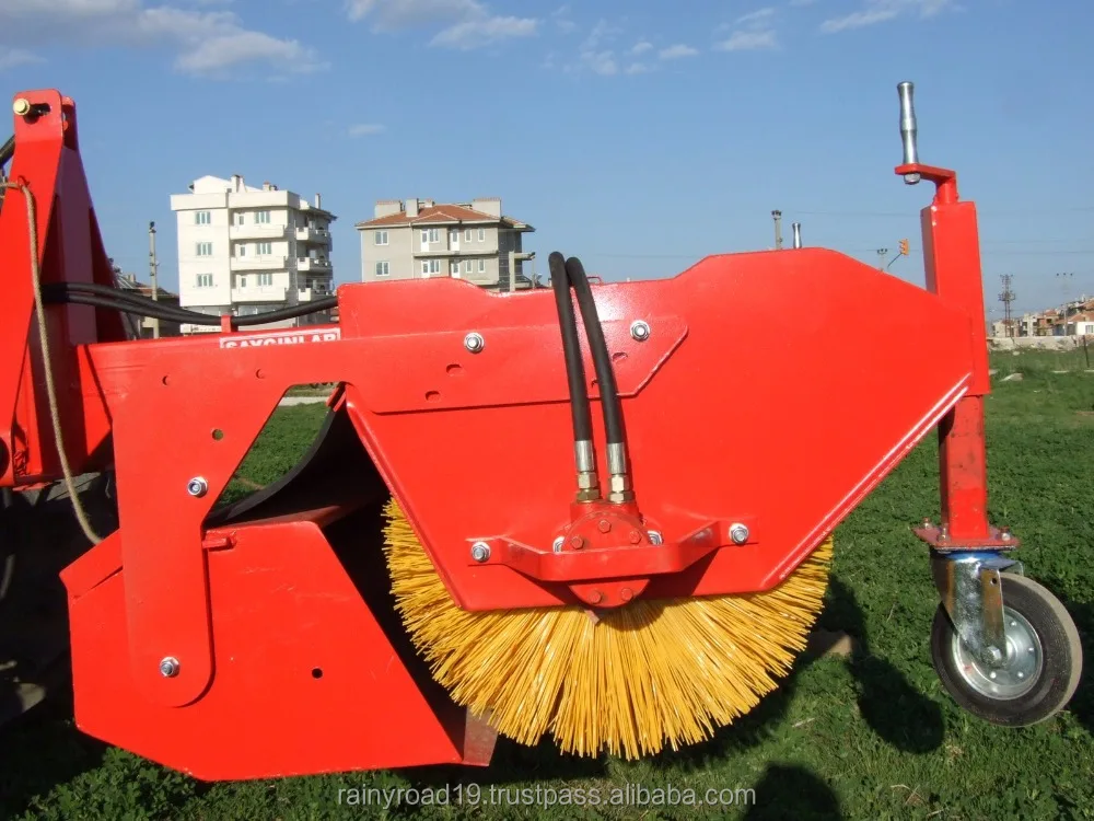 Tractor Mounted Road Sweeper With Bucket From Turkey Sweeper For ...