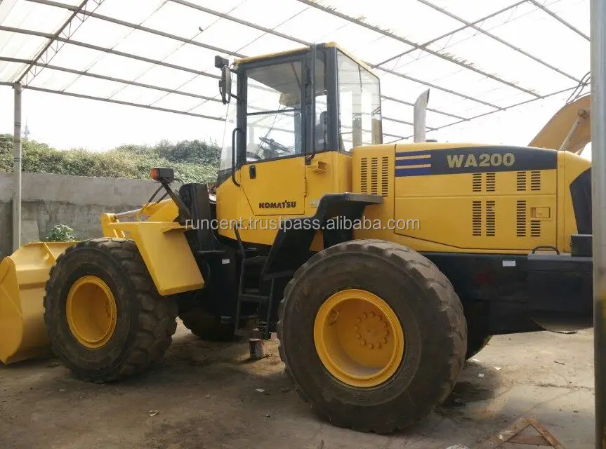 ใช้ Komatsu Wa200รถตักล้อยาง Komatsu Loader Wa-200ราคาถูก - Buy ใช้ ...