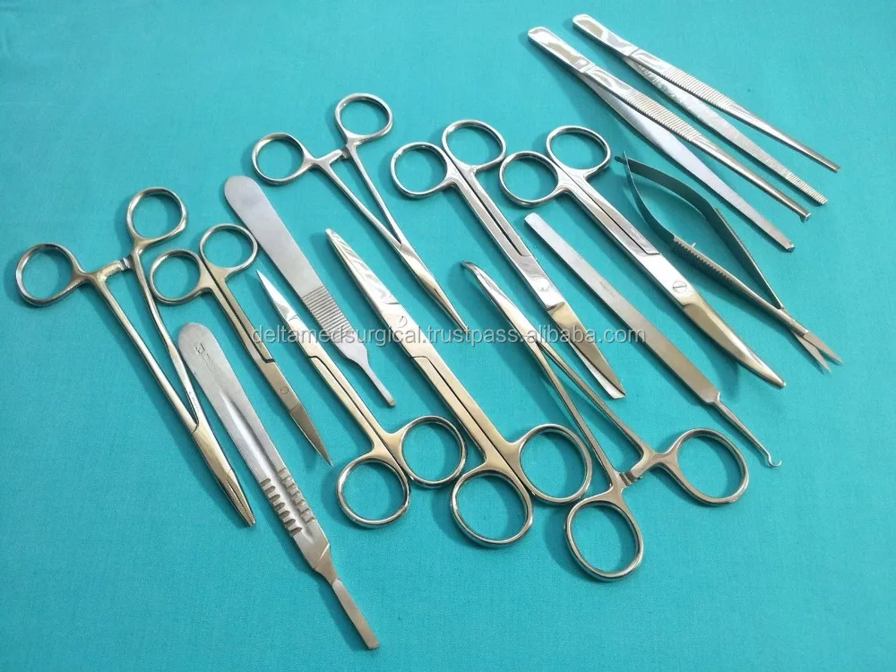 Minor Basic Instrument Set and Minor Surgical Set by Delta Med Surgical