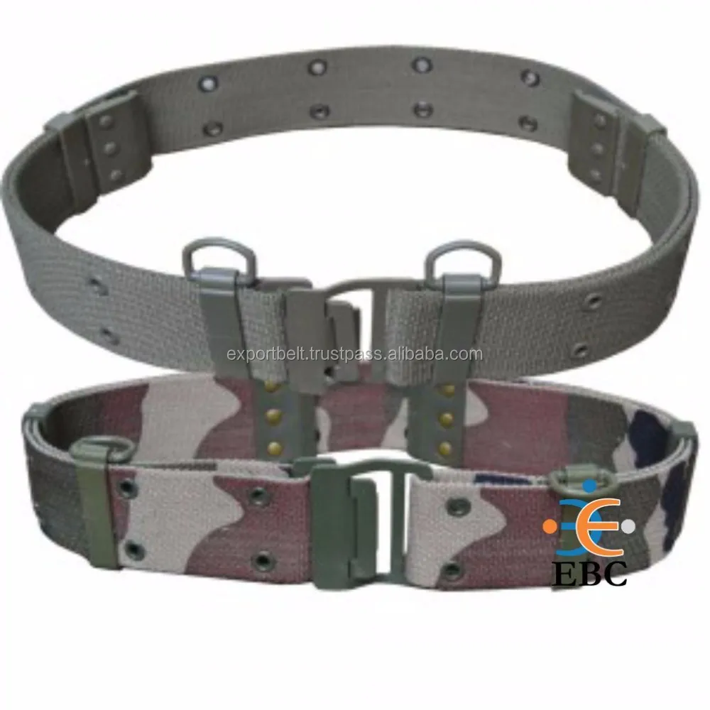 Oem Field Uniform Waist Belt Wholesale Solid Colors Webbing Stable ...