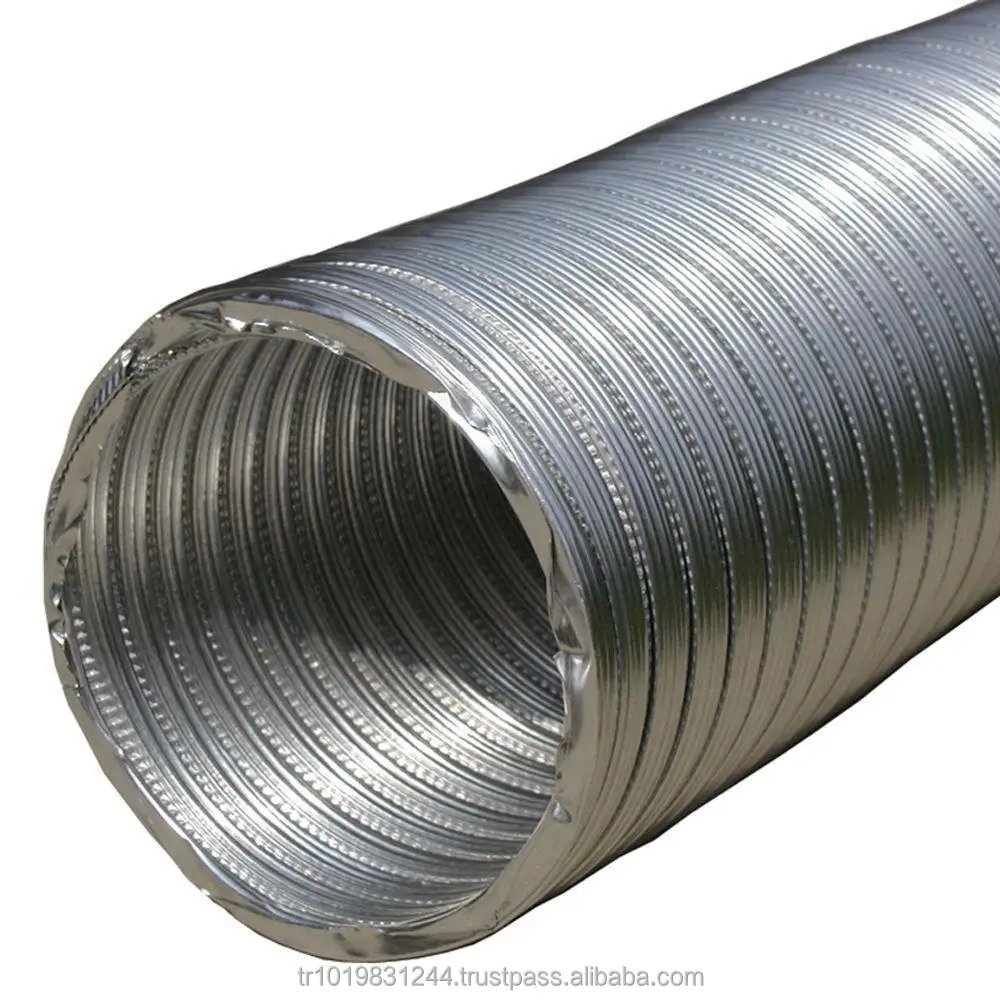 Tuyau De Ventilation Flexible Avec Isolation,Système De Ventilation De ...