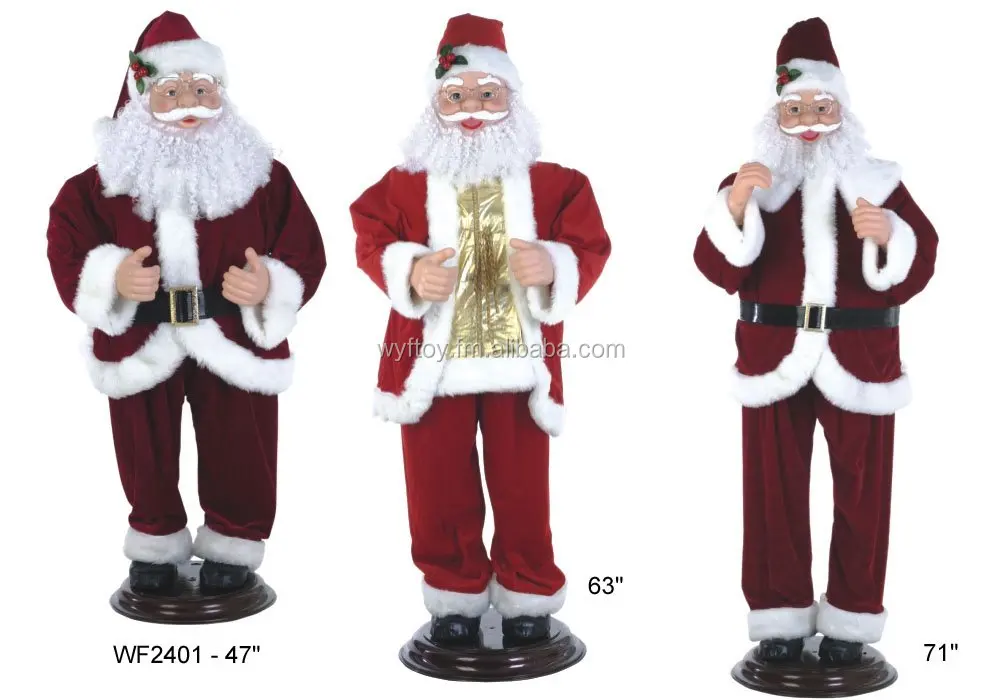 Huge Santa Robot Santa Claus Giant Big Dancing Musical Santa Animated ...
