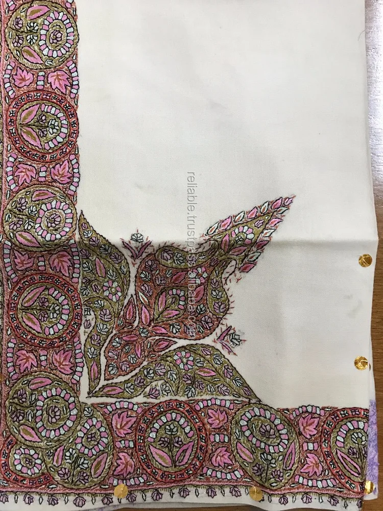 Turma Mussar Oman Qatari Arab Scarf - 100% Kashmiri Wool