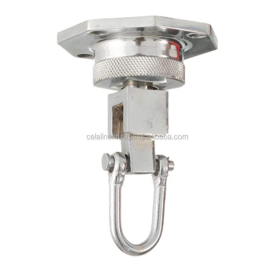 High Quality Free Standing Steel PU Ball Bearing Swivel Hook