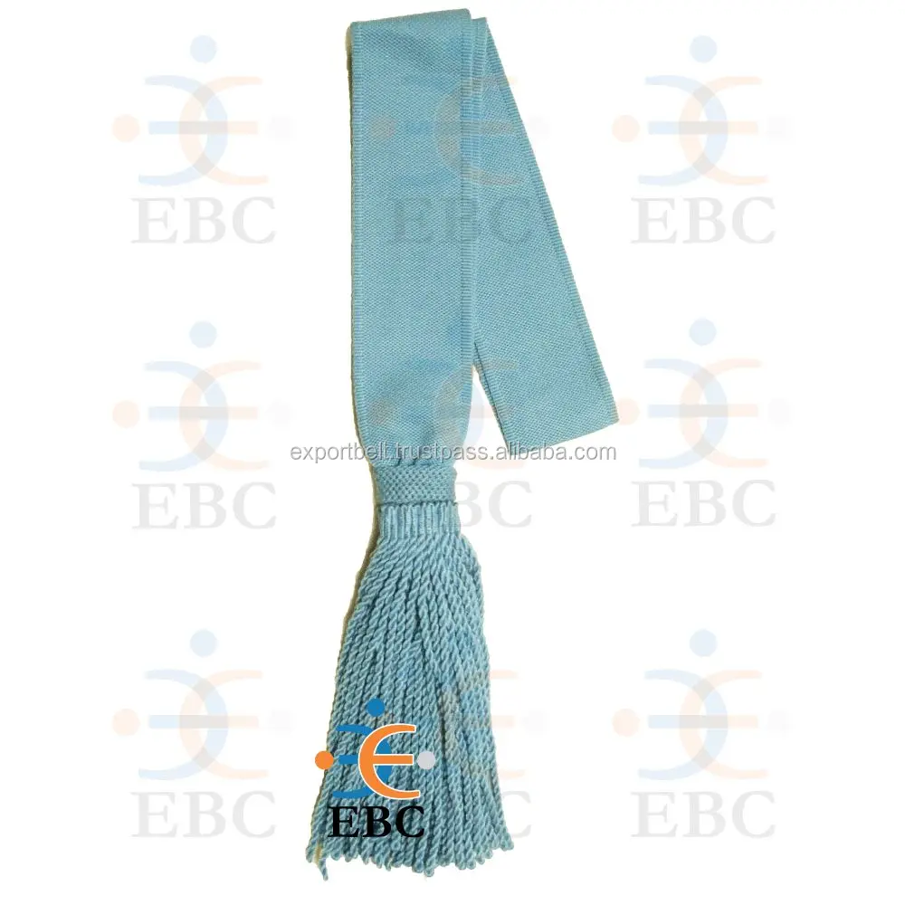 Crimson Sash - Scarlet Shoulder Sash for Cadets & Ceremonies