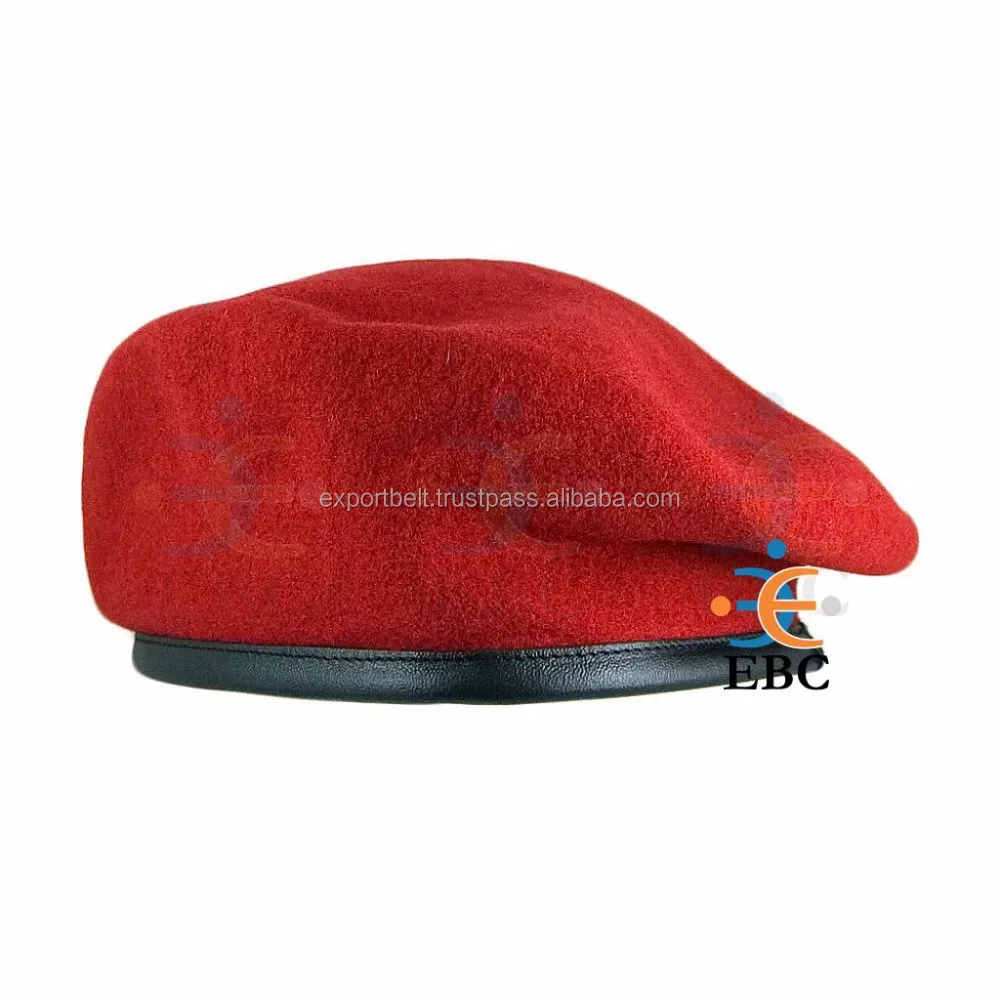OEM 100% Wool Beret Cap for Men and Women - Unisex Headwear