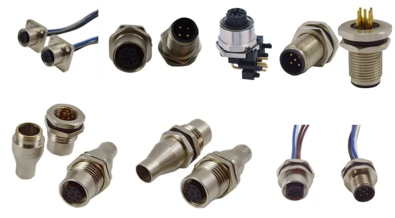 Solenoid Valve Connector Plug Assembly - IP67 Type A/B/C