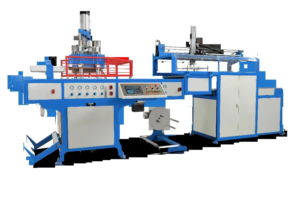 Customized Automatic Hydraulic Thermoforming Plastic Cups Making ...