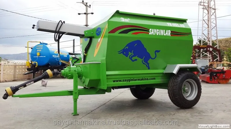 Cattle Feed Mixer TMR Wagon 3m3 - Efficient & Durable