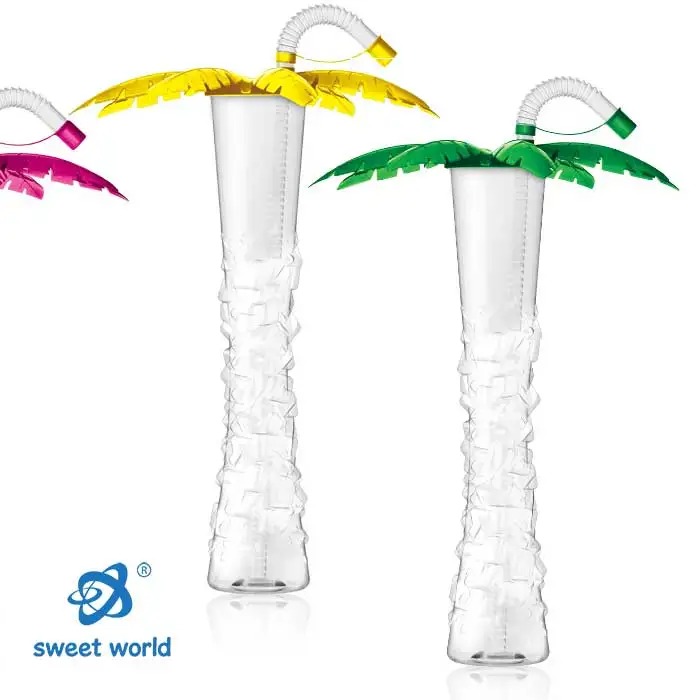 Palm cup Novelty slush cup 17 oz./500 ml yard cup - Palm Tree - PET ...