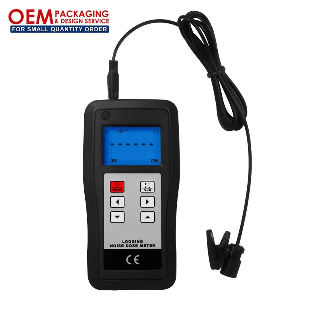 Digital Dosimeter Logging Noise Dose Meter 60 - 130, 60 - 130dB (A and ...