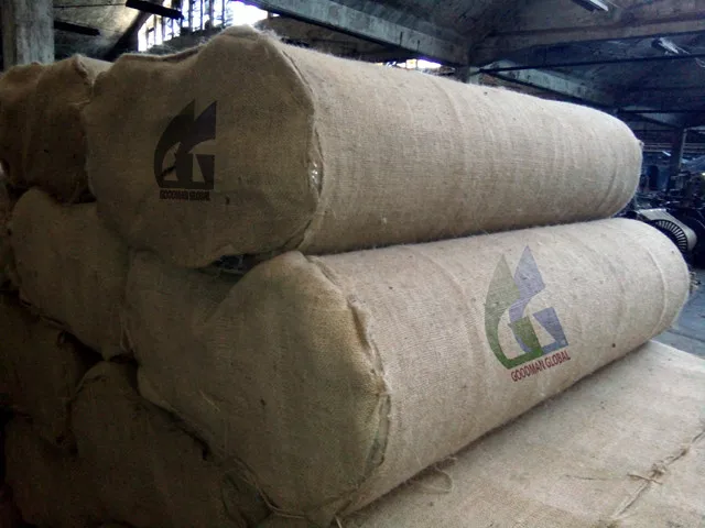 Jute Hessian Roll 55 Inch 10 Oz For Outdoor Agriculture Biodegradable ...