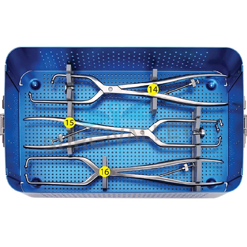Pelvic Reconstruction Plate Instrument Set - Orthopedic Tools