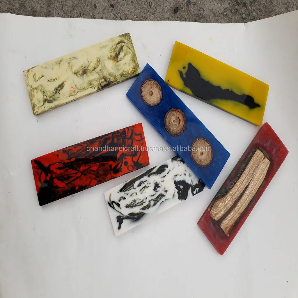 Epoxy Resin (acrylic) Knife Handle Scales & Blocks - Buy Acrylic Resin ...