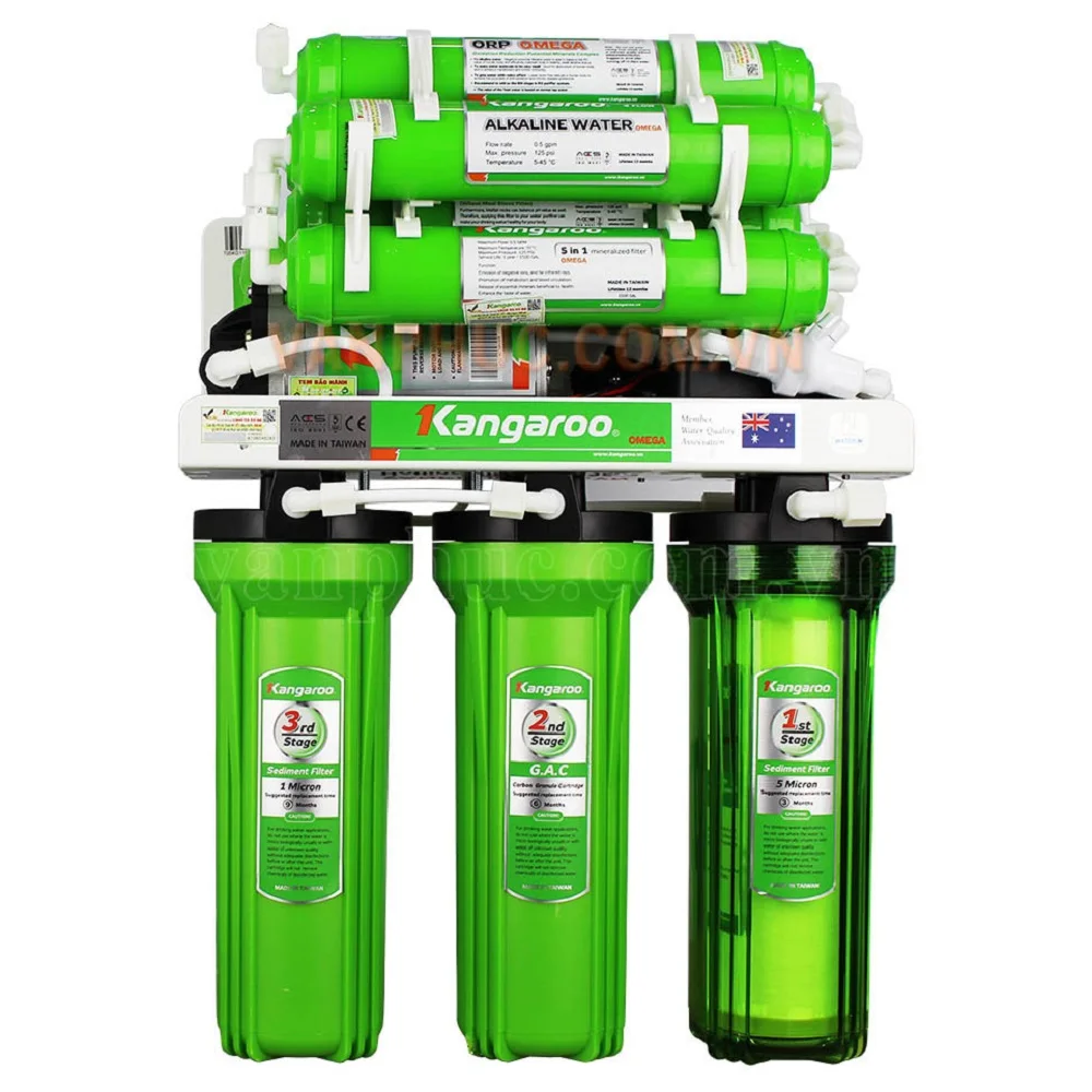 Kangaroo Reverse Osmosis Water Purifier - 50GPD Pre-filtration