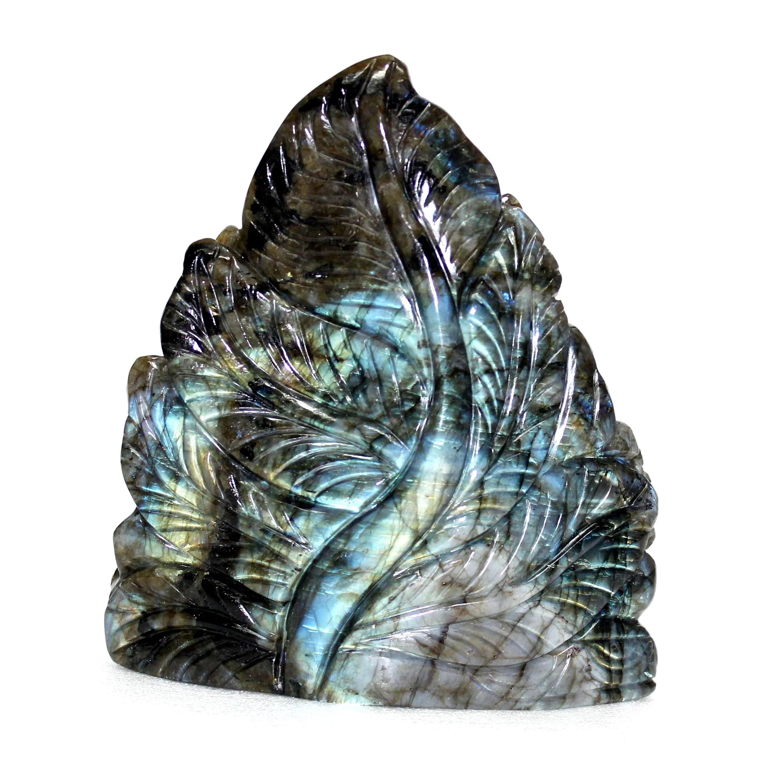 Hand-carved Labradorite Sculpture Ganesha Carving Statue - Buy ...