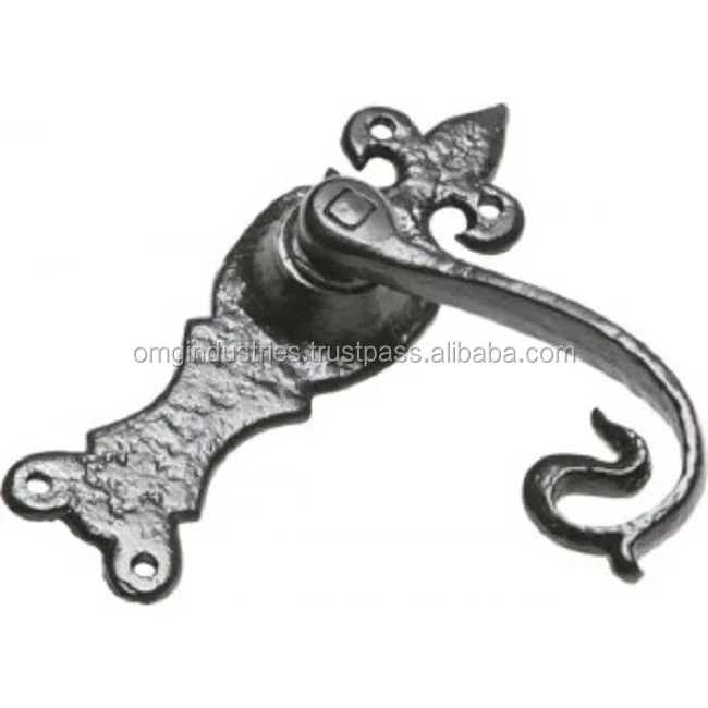 OMG Industries Large Modern Metal Black Cast Iron Monkey Tell Door ...