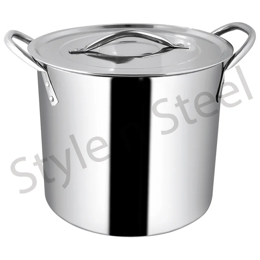 Induction Available Stock Pot Asparagus Pot With Glass Lid Stainless ...