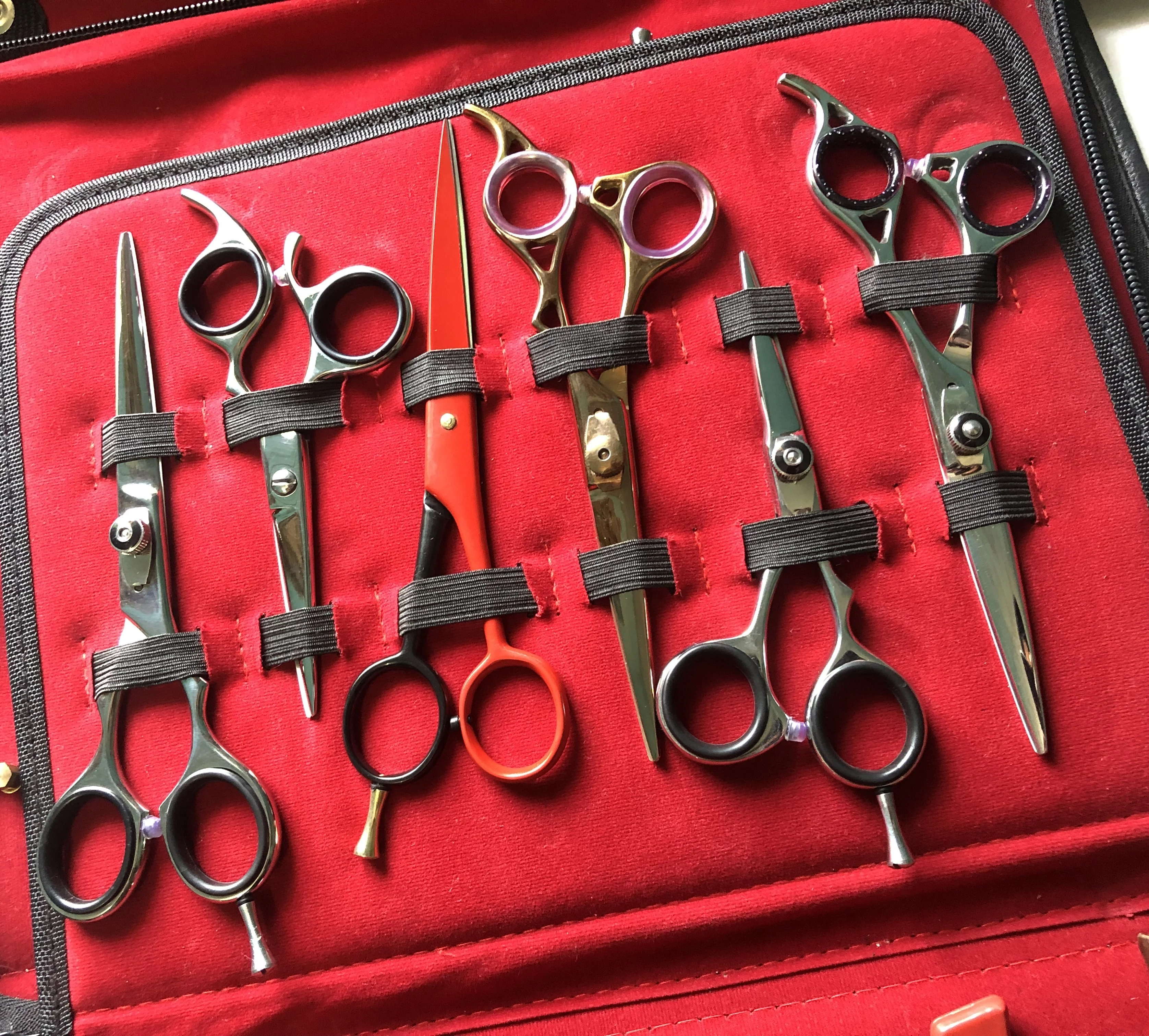 High Quality Barber Scissor/barber Scissors Set With Custom Logo - Buy ...