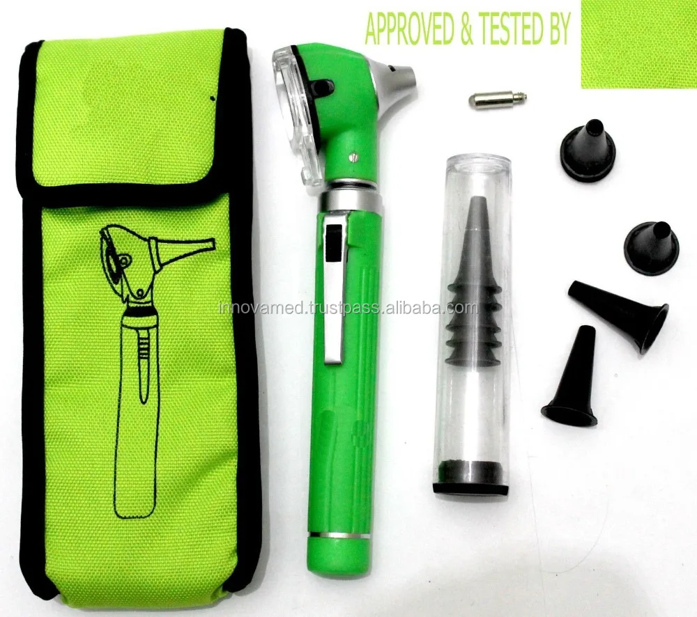New Led F.o Otoscope Ophthalmoscope Opthalmoscope Ent Diagnostic ...
