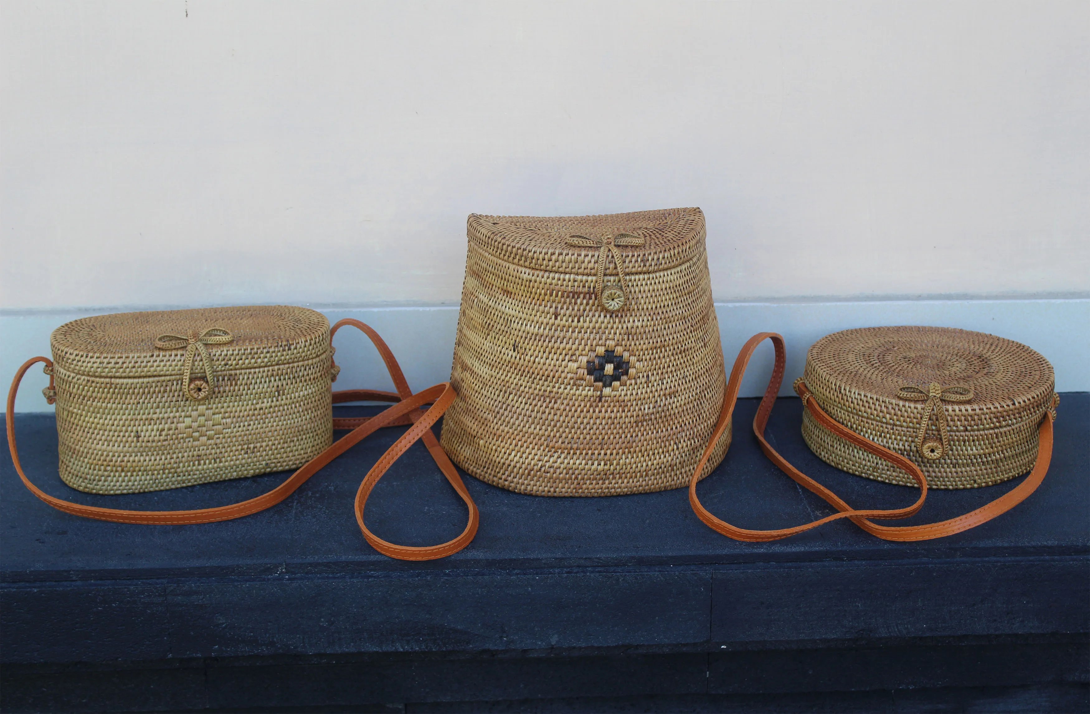 Backpack Bag Made In Bali Material Of The Bags We Called Ata Is Kind Of ...