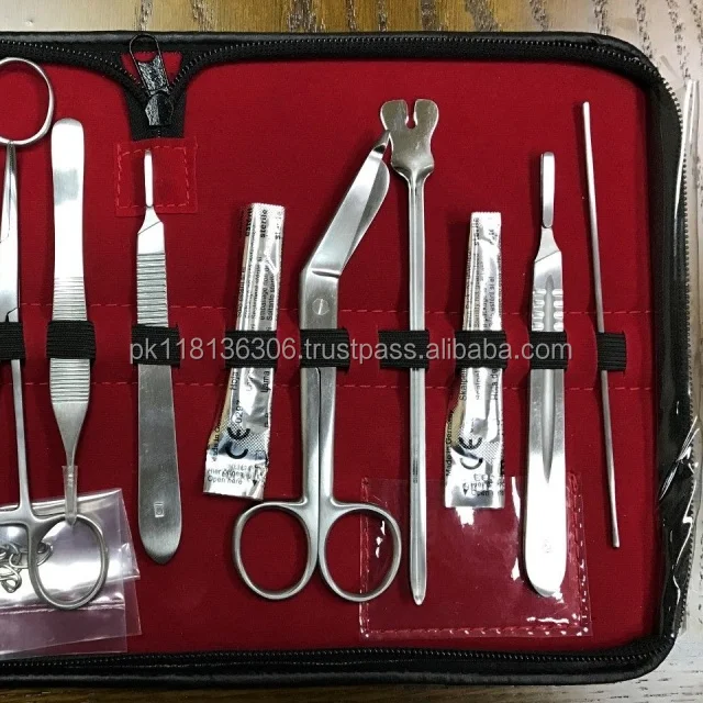 Biology Lab Anatomy Medical Student Dissecting Dissection Kit Set With ...