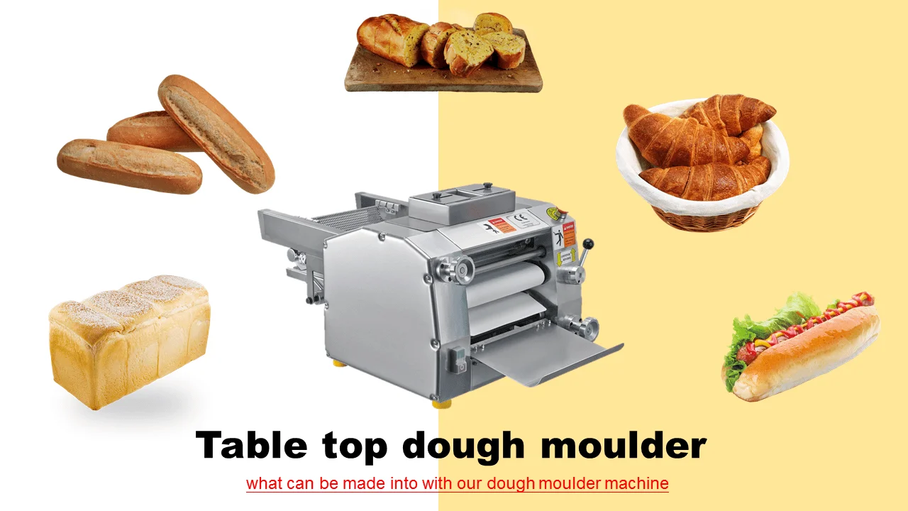 Electric Bread & Roll Moulder - Efficient Dough Moulding