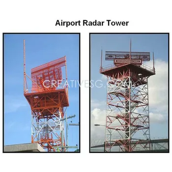 Airport Radar Tower Weather Climatological And Meteorological Self ...