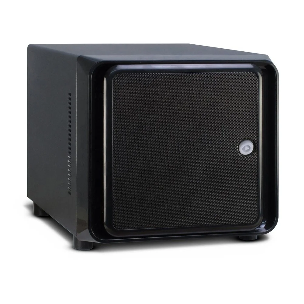 ITX- NAS case 4 bays Black Mini-ITX Form Computer Storage server Case ...
