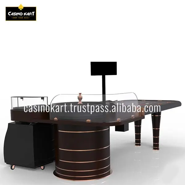 Modern Luxury Custom Roulette Table - Casino Quality