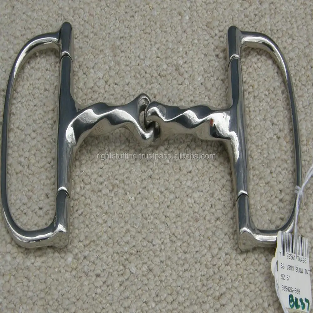 Lift Sports New Waterford Mouth 3 Ring Dutch Gag Horse Bit Snaffle ...