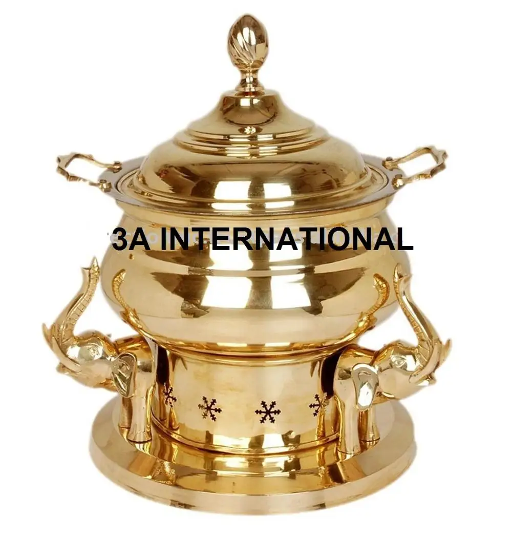 Exclusive Design Golden Chafing Dish - Perfect for Weddings