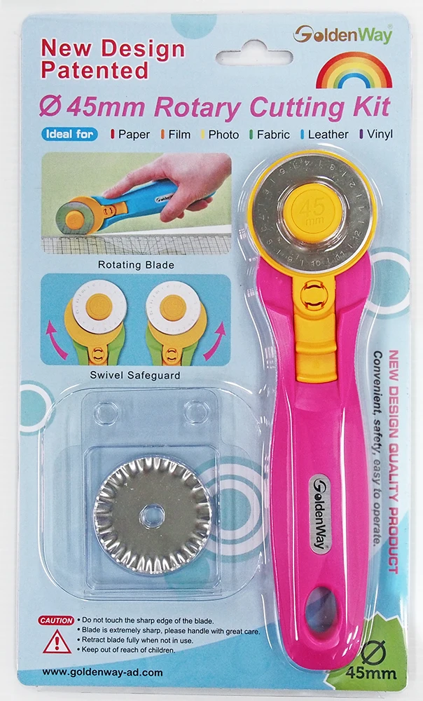 Professional Hot-selling 45mm Safety Rotary Cutter - Buy 45mm Rotary ...