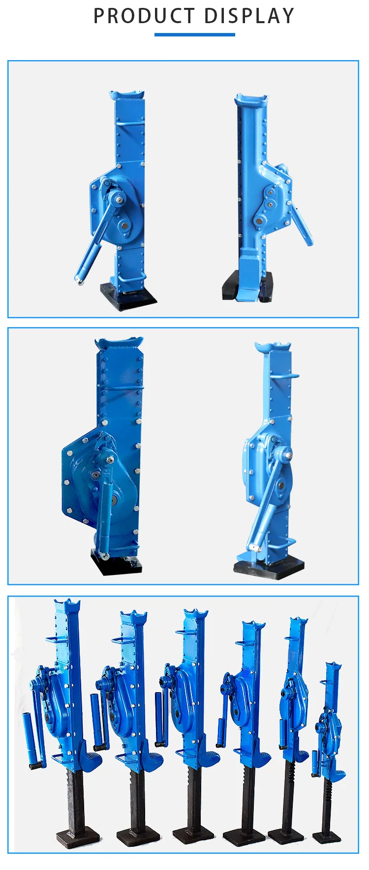 Mechanical Steel Jack - 5T Lifting Capacity & Customizable Support