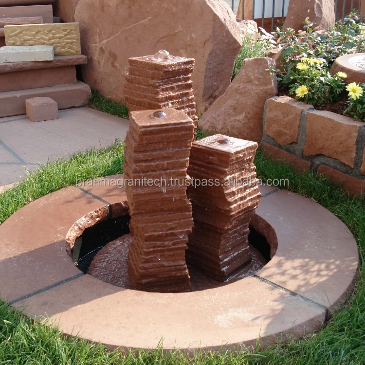 Outdoor Natural Stone Garden Water Fountain Highest Quality Water ...