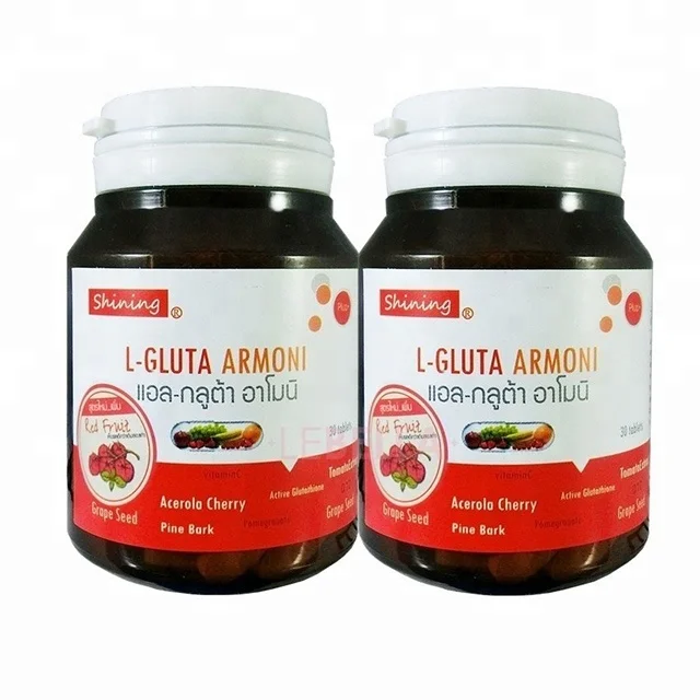 L-gluta Armoni Vitamina Exceso Blanco Claro La Piel Rosa Reducir Marcas Negras Por El Acné ...
