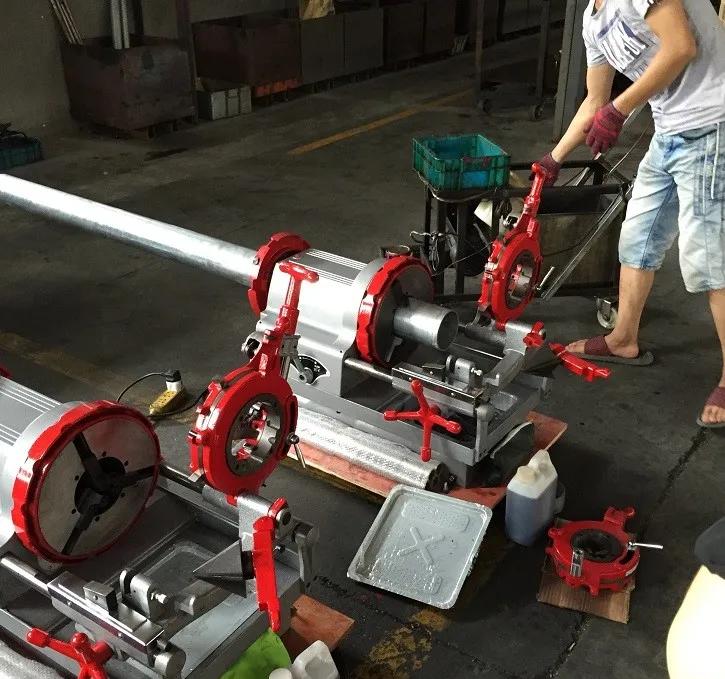 High Quality Automatic Pipe Threading Machine - 4" Electric Pipe Threader