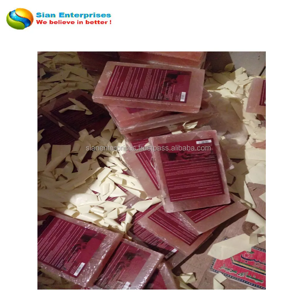 Awesome Color And Accurate Sizes Himalayan Rock Salt Bricks/ Tiles ...