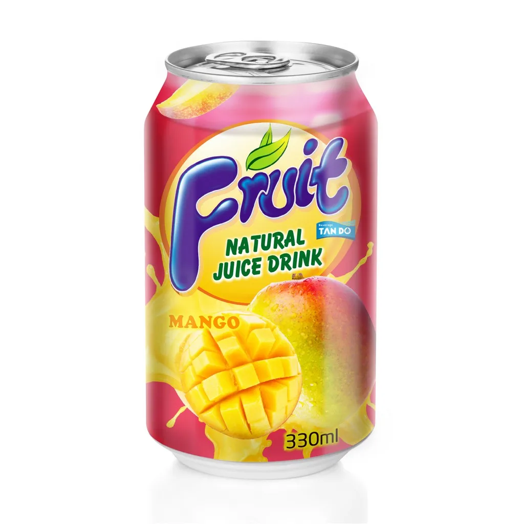 Wholesale Vietnam Tropical Fruit Juice Drink in 330ml Can