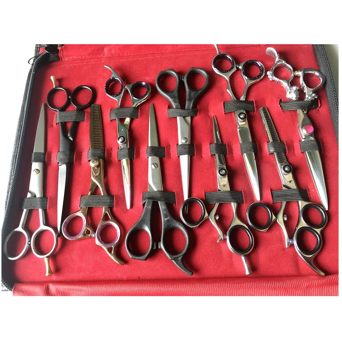 High quality barber scissor/barber scissors set with custom logo ...