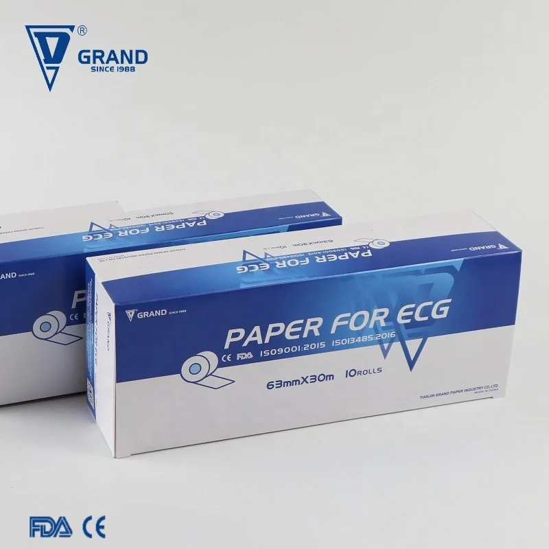 Nihon Kohden Fukuda 3 Channel 63mm Direct Medical Ecg Thermal Paper ...