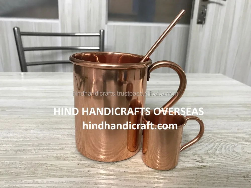 Taza De Cobre Para Moscow Mule En Forma De Cilindro - Buy Chapado En ...