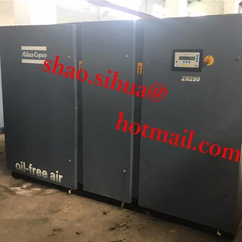 300 Hp Atlas Copco Air Compressor,Model Zr250 - Buy 300 Hp Atlas Copco ...