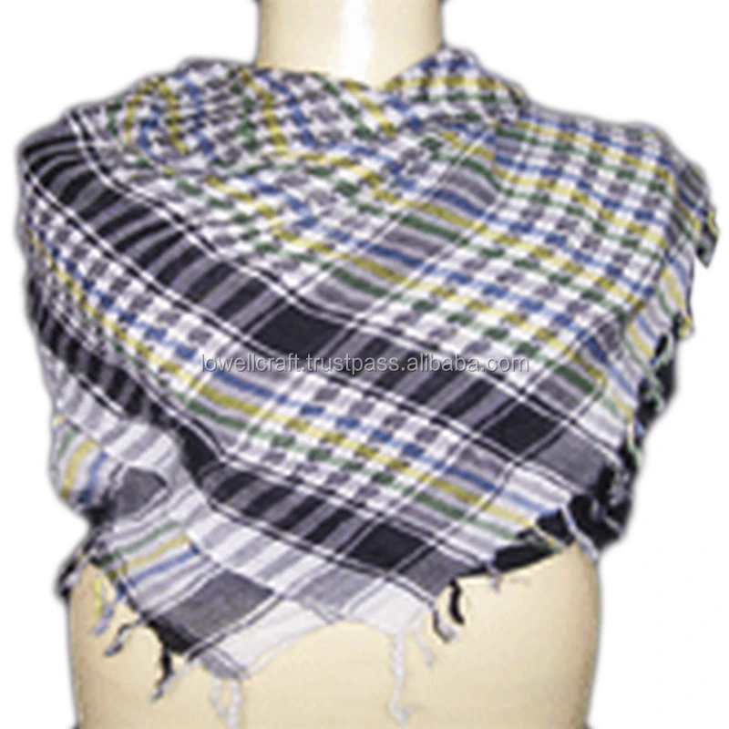 100% Cotton Keffiyeh Material - Soft Touch Shemagh Scarf